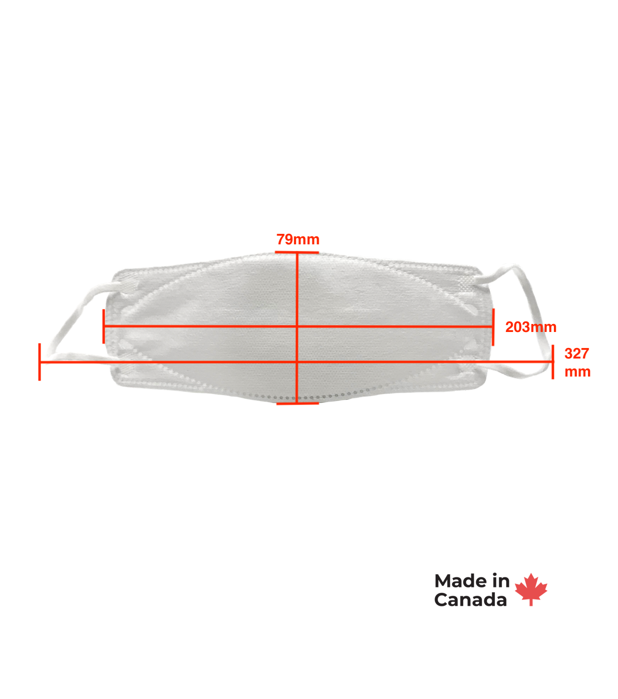 Dent-X FN-N95-508 Flat Fold N95 Mask - Smith Safety Group
