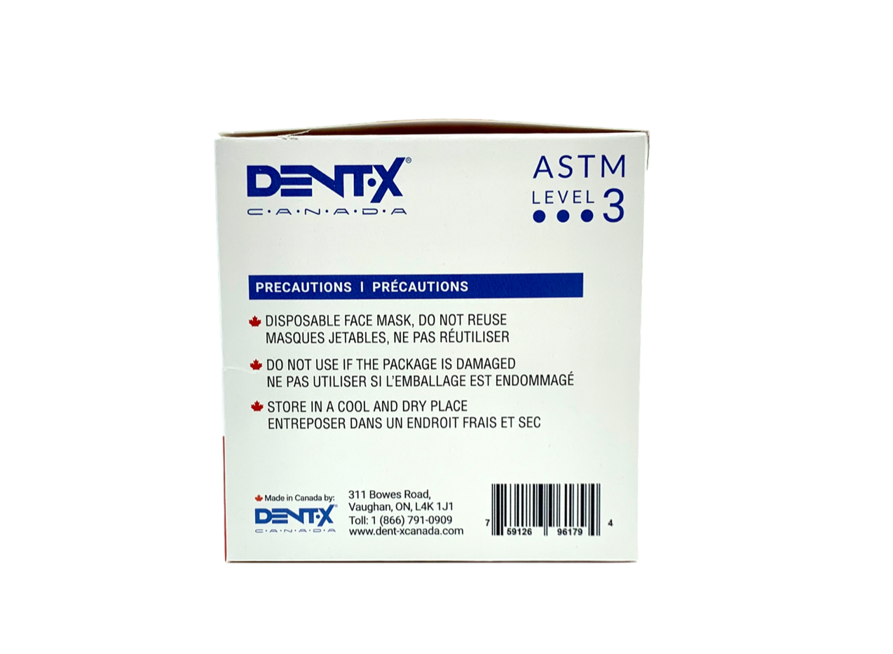 Dent-X 3-Ply Kids Mask ASTM Level 3 - Box of 50 – Smith Safety Group